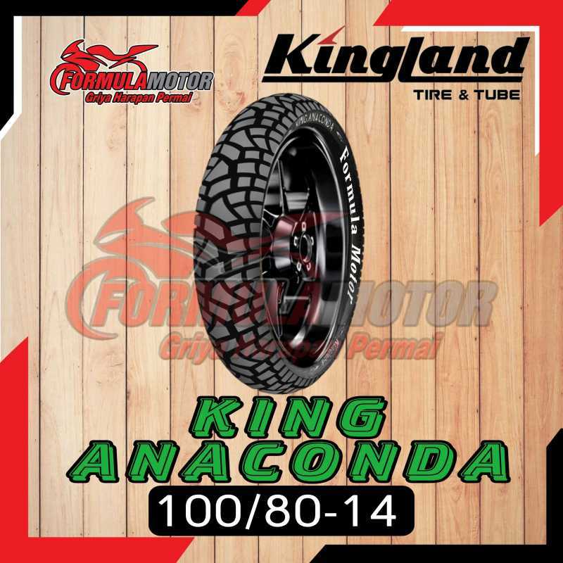 Jual 100/80-14 Ban Kingland King Anaconda Dual Purpose Tubeless - Ban Depan PCX-150 - Ban Motor ...