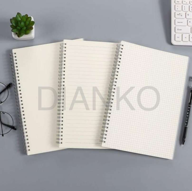 Jual Notebook A4 Buku Tulis A4 Buku Spiral Samping A4 Buku Catatan ...