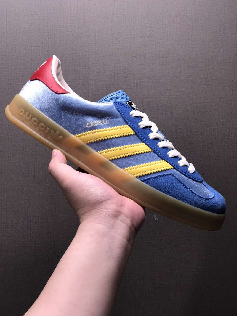 Jual Adidas asli x Gucci gazelle u05960 sepatu papan biasa klasik01 ...