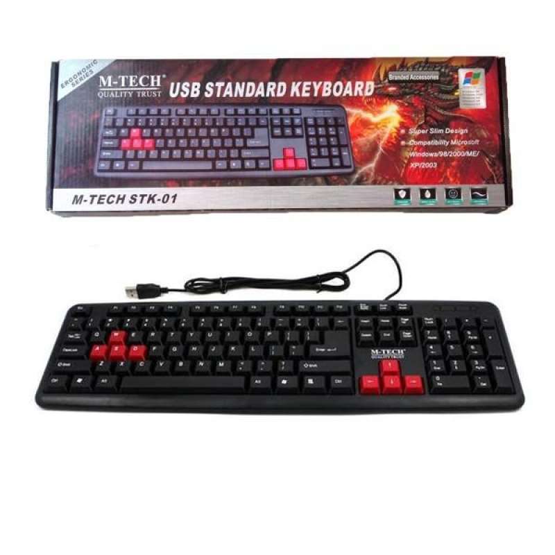 Jual KEYBOARD M-TECH STK-01 di Seller Option Com - Mulyorejo, Kota ...