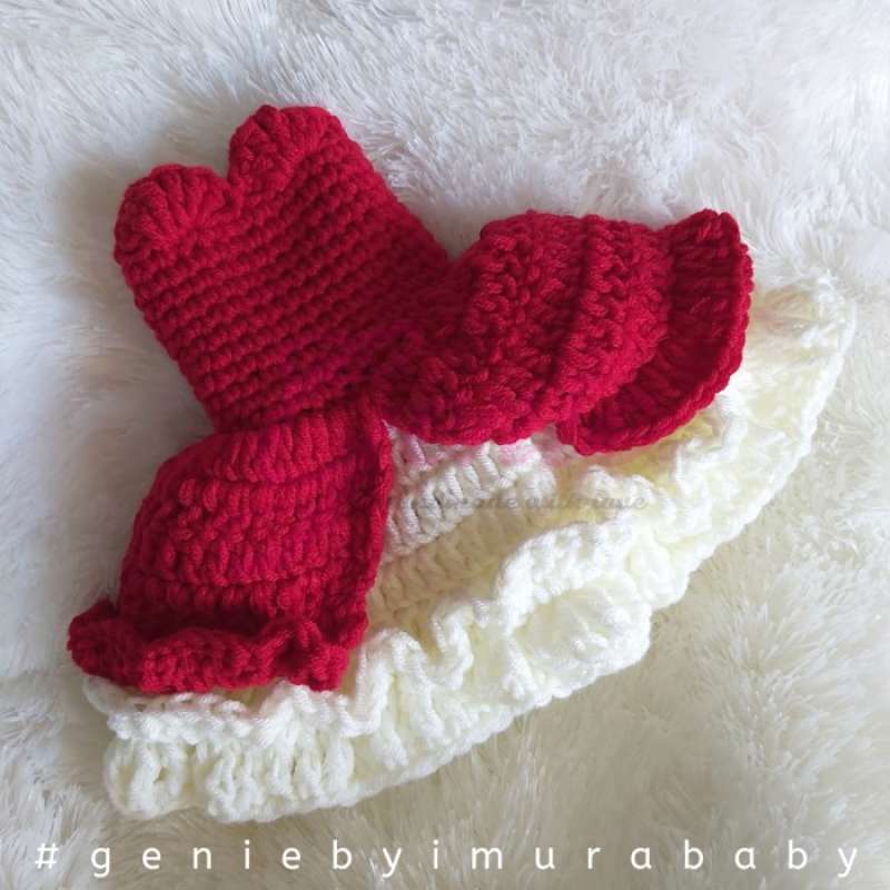 Jual Baju Boneka Rajut Baby Alive - Princess Puffy Gown di Seller DENTA ...