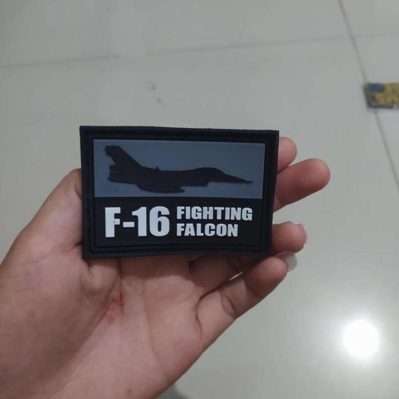 Jual patch rubber f 16 fighting falcon di Seller Jovana Combat ...