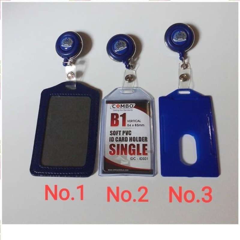 Jual Name Tag Id Card Tempat Wadah Kartu Plus Yoyo Putar Logo IMIGRASI ...