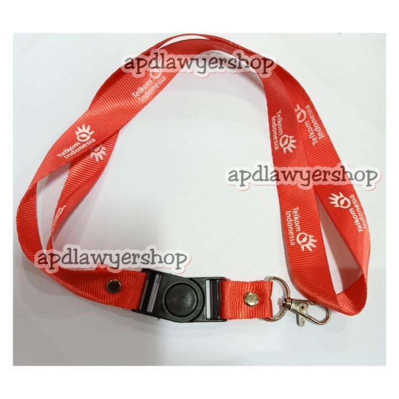 Jual Tali Id Card Tali Name Tag Tali Gantungan Id Card TELKOM INDONESIA ...