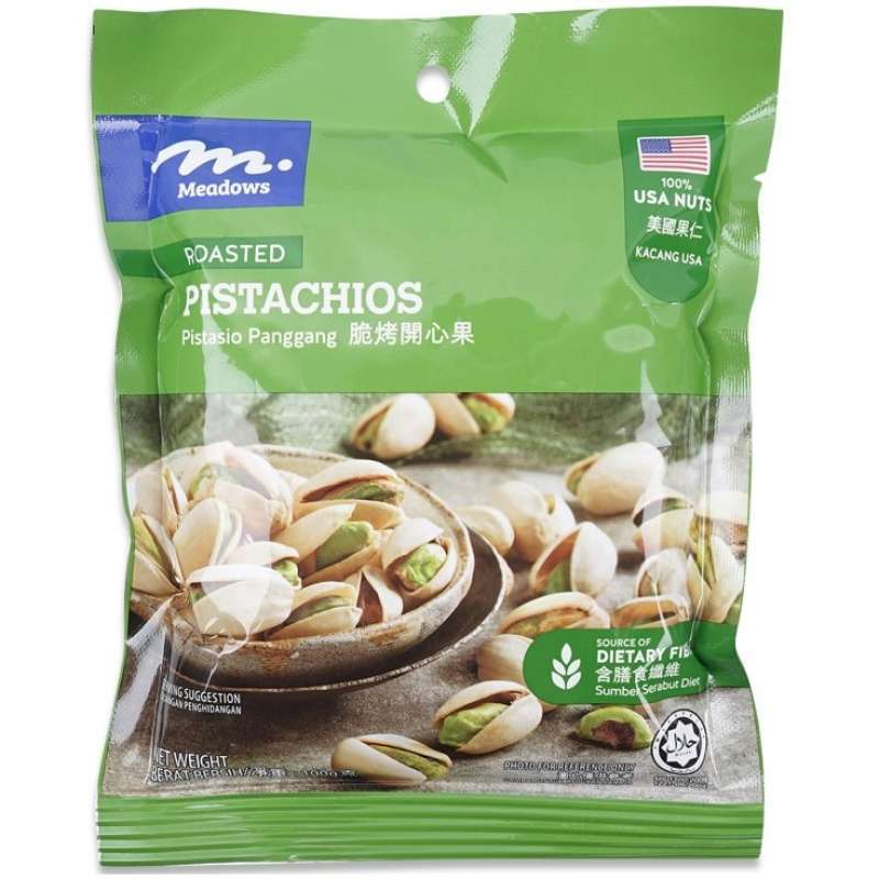 Jual Meadows Roasted Pistachios USA Nuts 100g di Seller CETAPHIL SHOP ...