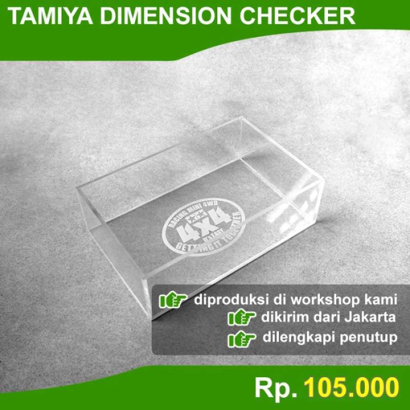 Jual Tamiya Dimension Checker Bahan Akrilik Dengan Gravir di Seller ...