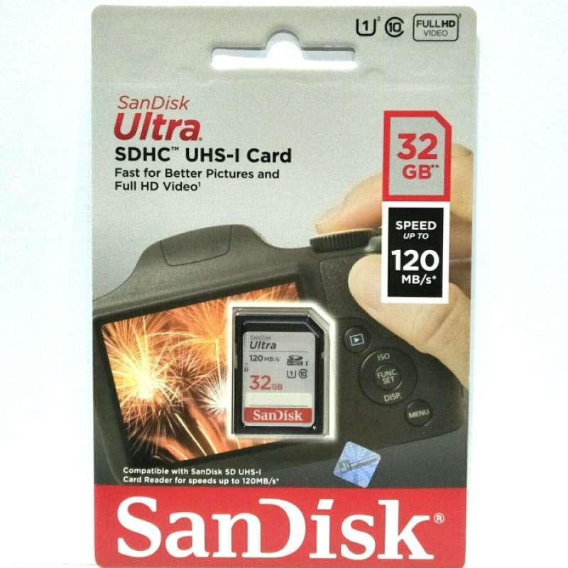 Promo Sandisk Ultra Sd Card 32Gb 120Mb/S - Sdcard 32 Gb 120 Mbps Diskon ...