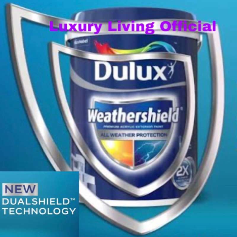Promo Dulux Weathershield Dual Shield Macadamia 2,5L Gallon Tinting ...