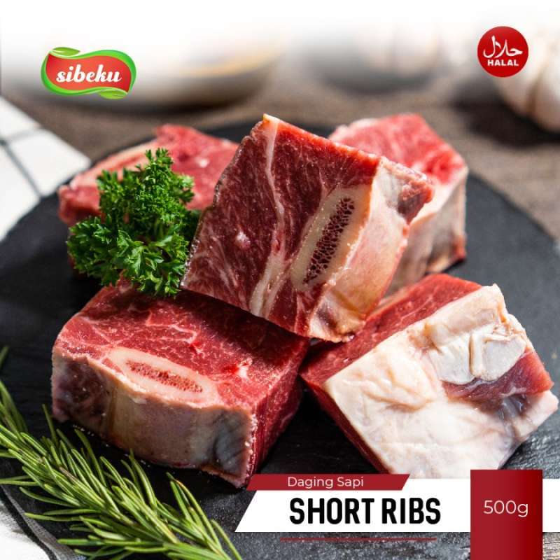 Promo Daging Iga Sapi Short Ribs Halal 500g Frozen Food Import dari AUS ...