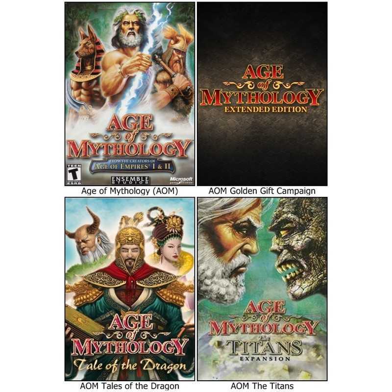 Jual Age of Mythology AOM Paket Lengkap Game untuk Komputer PC Laptop di Seller Rihils - Rihils ...