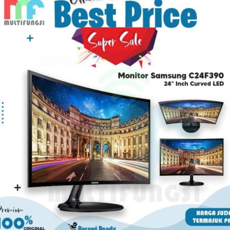 Jual Monitor Samsung 24 Inch Curved Led Lc24f390fhe Garansi Resmi ...