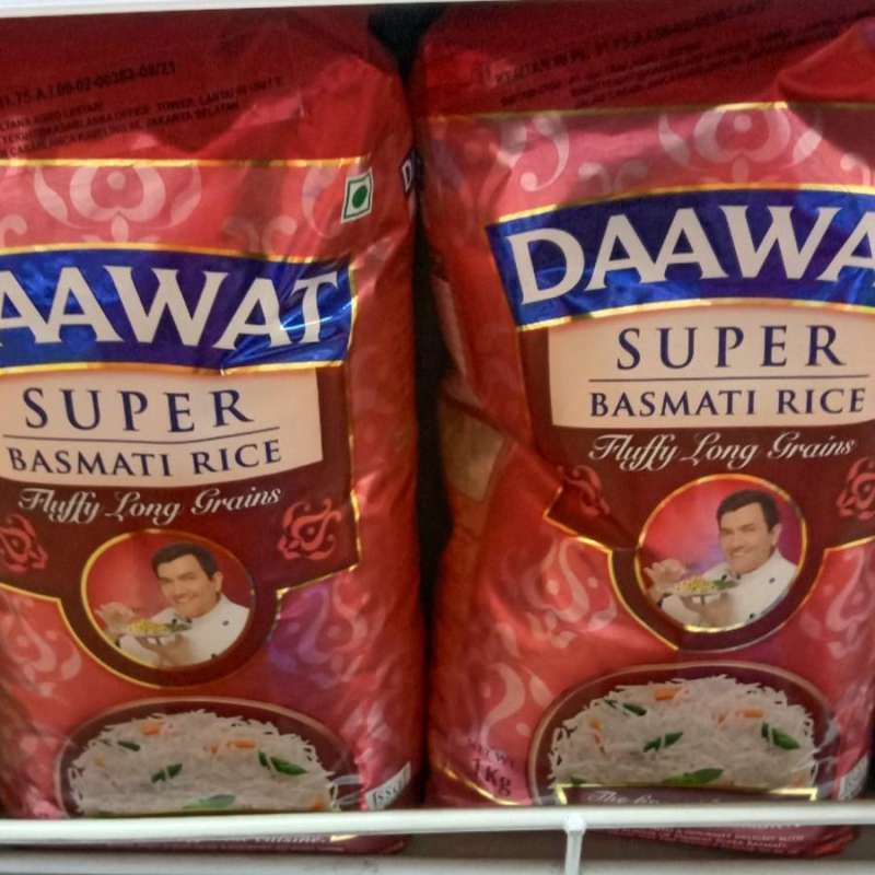 Jual Beras basmati/Daawat super basmati rice 1 kg bag di Seller Classy ...