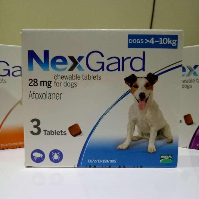 Jual Nexgard Obat Kutu & Demodex For Dogs 4-10 Kg / 1 Tablets di Seller ...