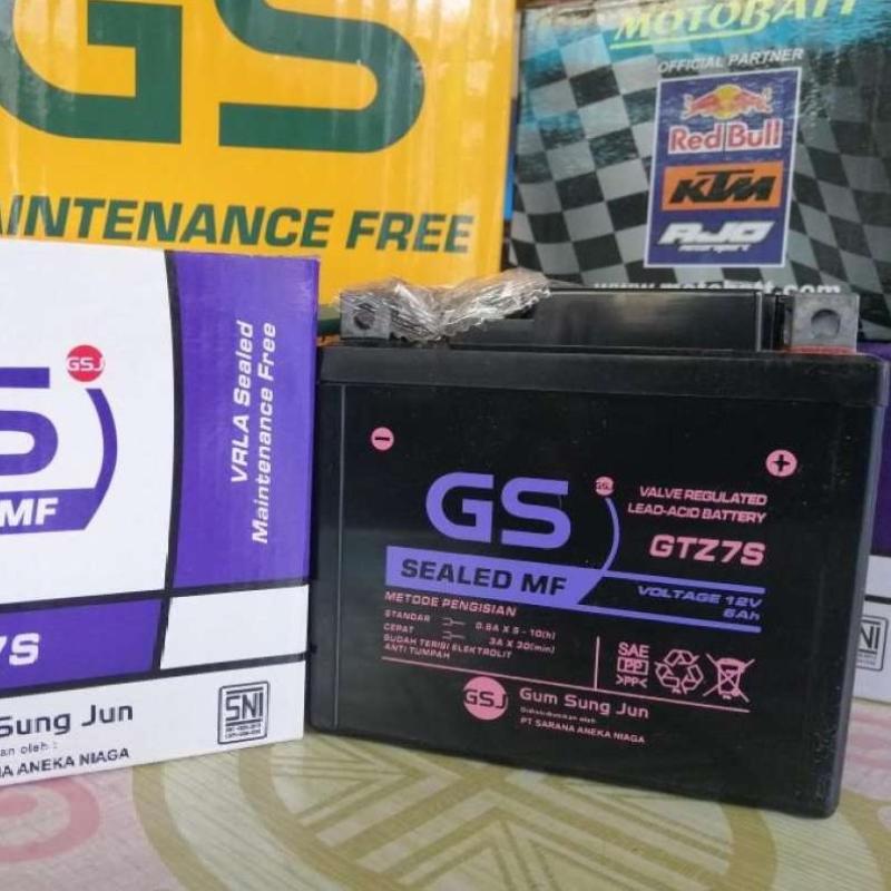 Jual Aki Motor Yamaha Nmax GTZ7S GS Y Accu Kering MF di Seller Anugerah ...