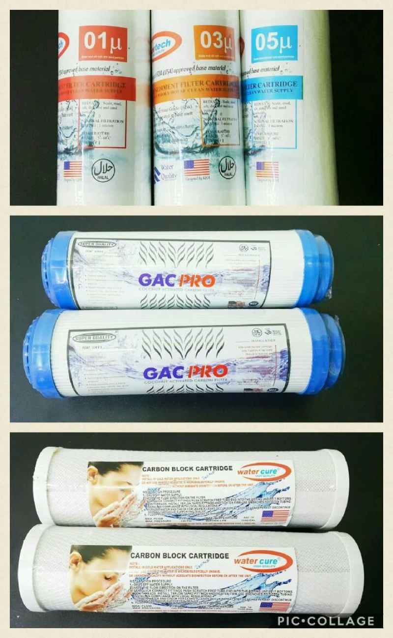 Jual Paket Filter Air Cartridge Sedimen / PP , GAC , CTO ukuran 10 di Seller Sahabat Mitra ...
