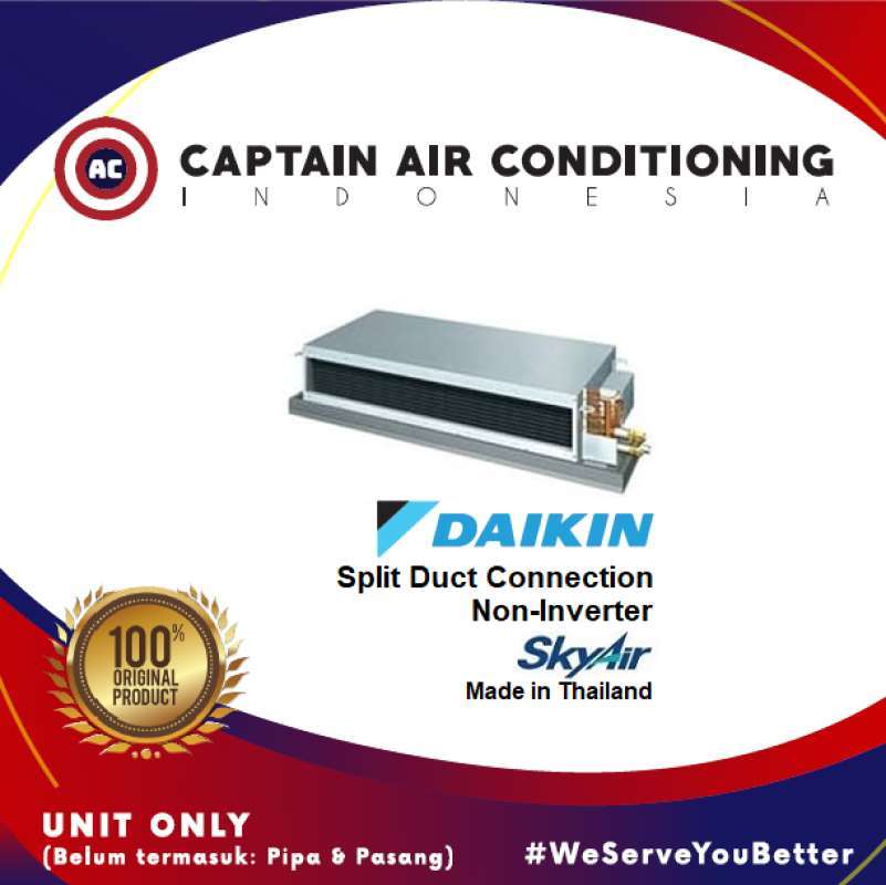 Jual DAIKIN AC Duct Middle Static SkyAir FDMNQ-26 3 PK (1 Phase) di ...
