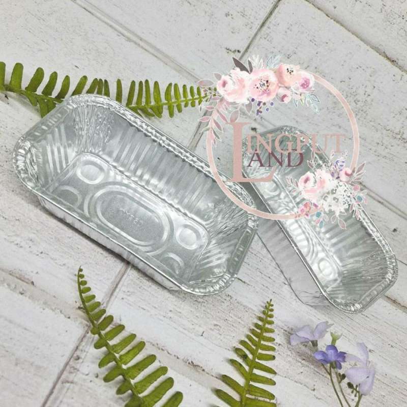 Jual Alumunium Tray Persegi 13x8- Wadah Alumium Foil 260ml di Seller ...