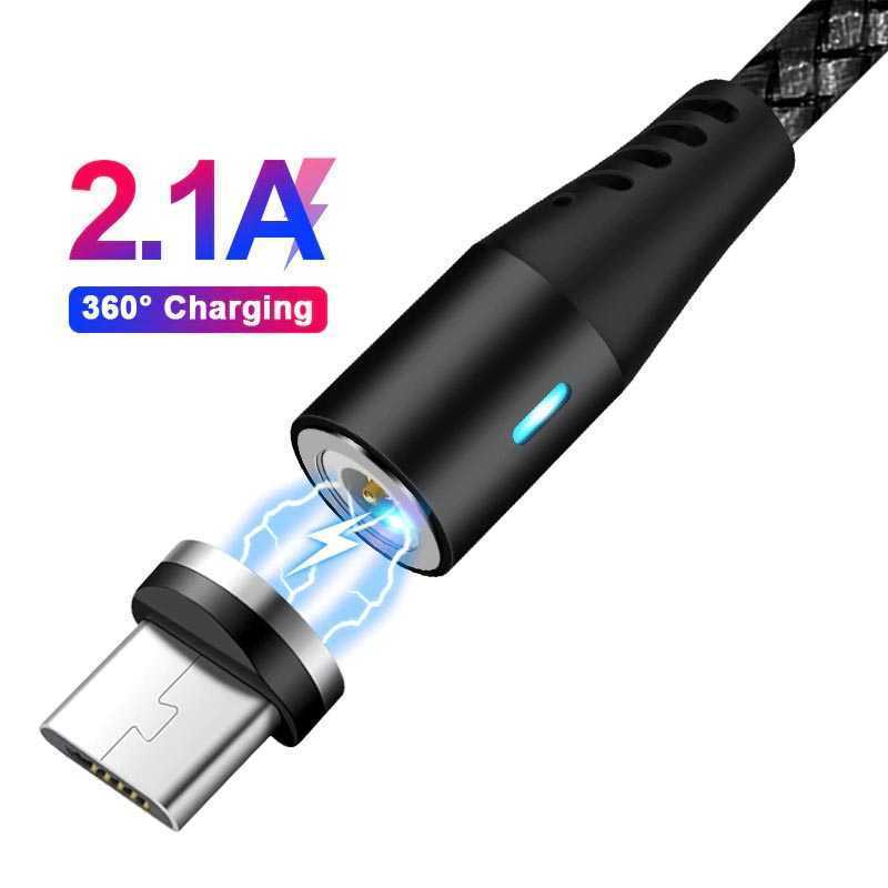 Jual AUFU Kabel Charger Magnetic USB Type C 2.1A 1 Meter - A420 ...