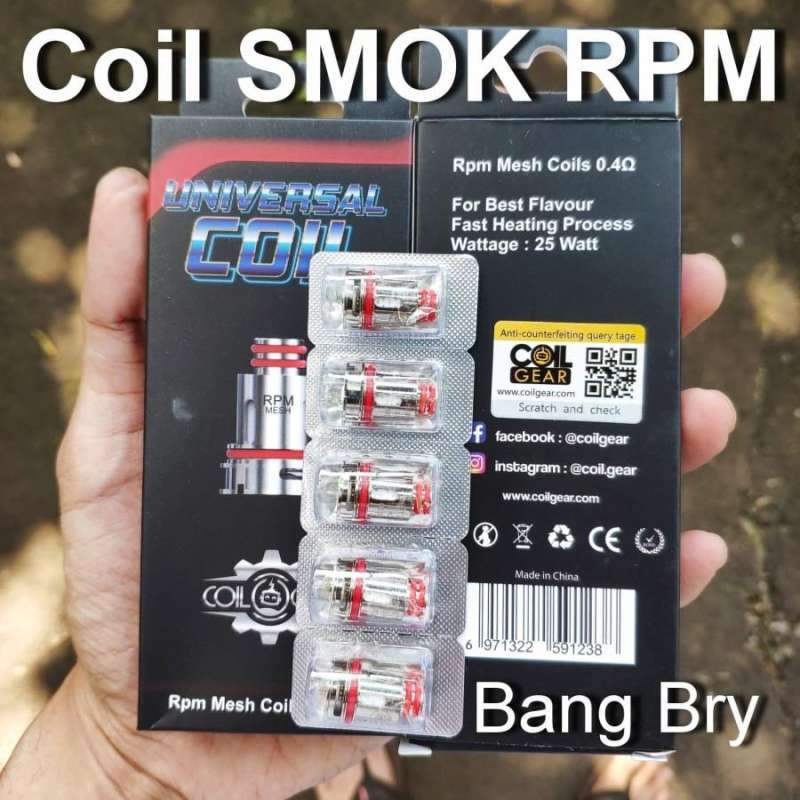 Jual Coil SMOK RPM Series Authentic by Coil Gear Universal Coil di ...