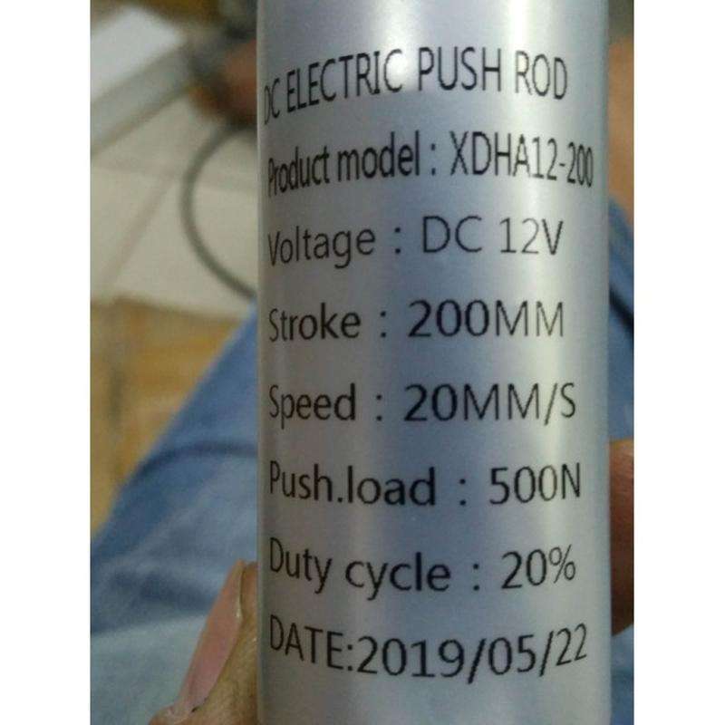 Jual Motorized Electric Actuator Rod Telescopic Dc 12 Volt Push Pull ...