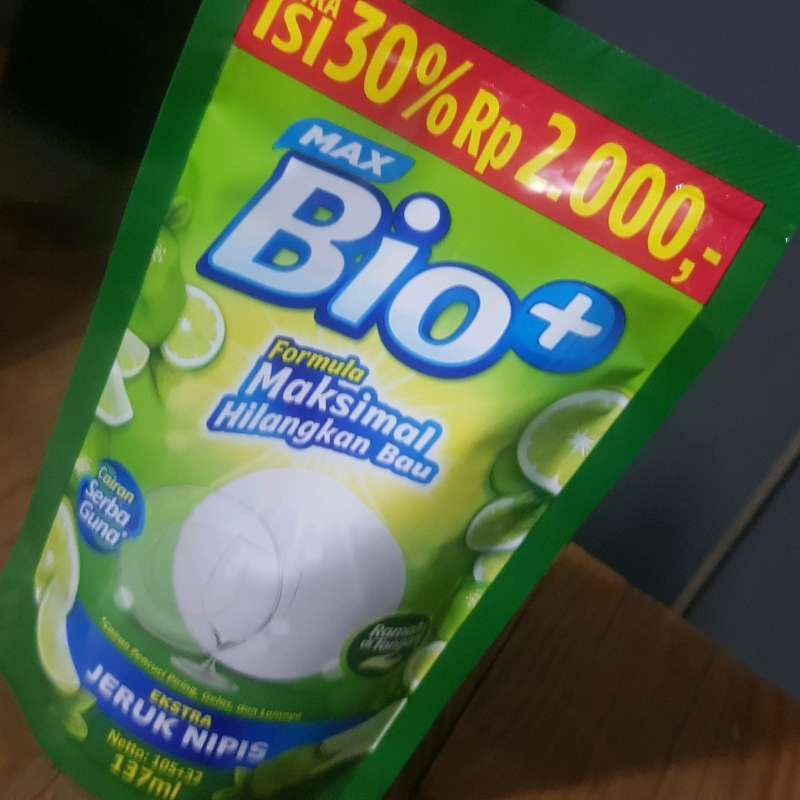 Promo max bio 105+32ml extra jeruk nipis Diskon 18% di Seller Rimeta ...