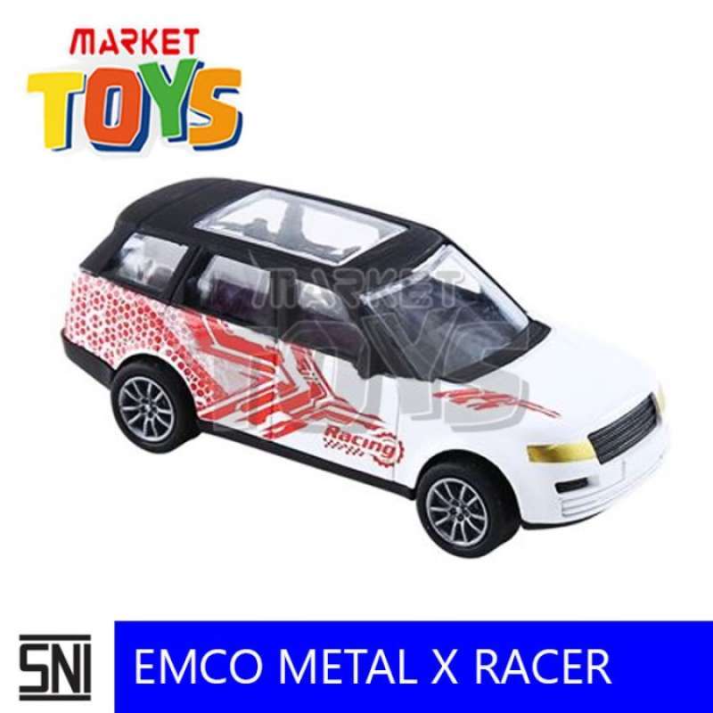 Promo EMCO METAL X RACER 1:43 PULL BACK DIE-CAST CAR MAINAN MOBIL ANAK ...