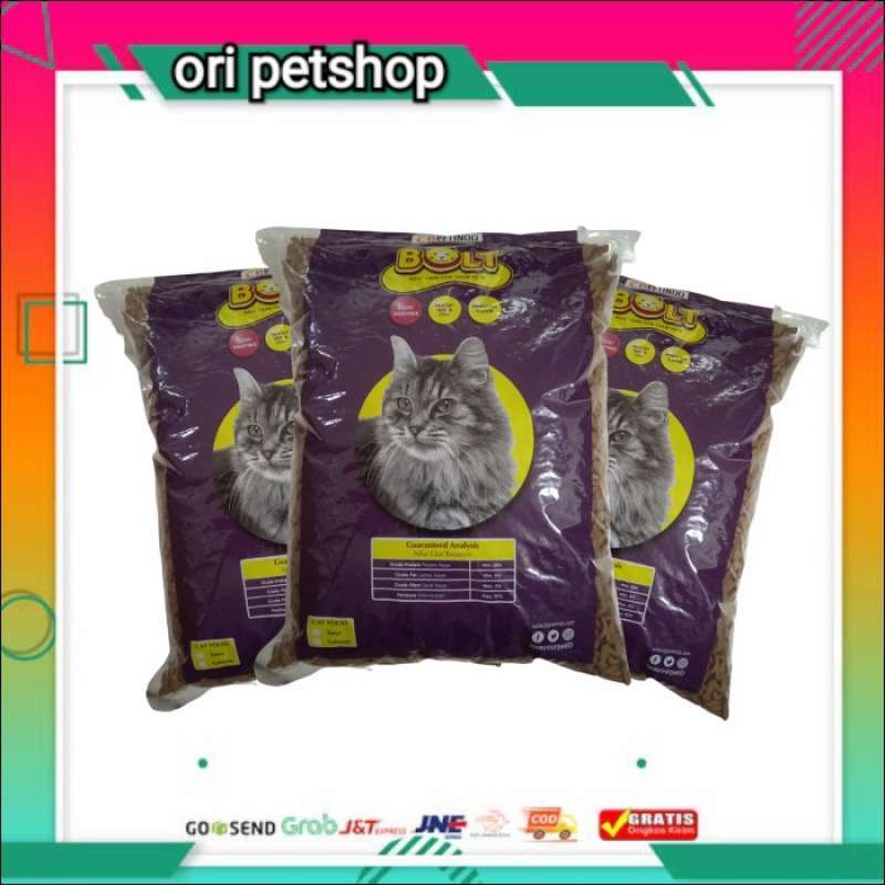 Promo Free Ongkir Bolt Ikan Repack 10 Kg Cat Food Tuna 10 Kg Diskon 26% ...