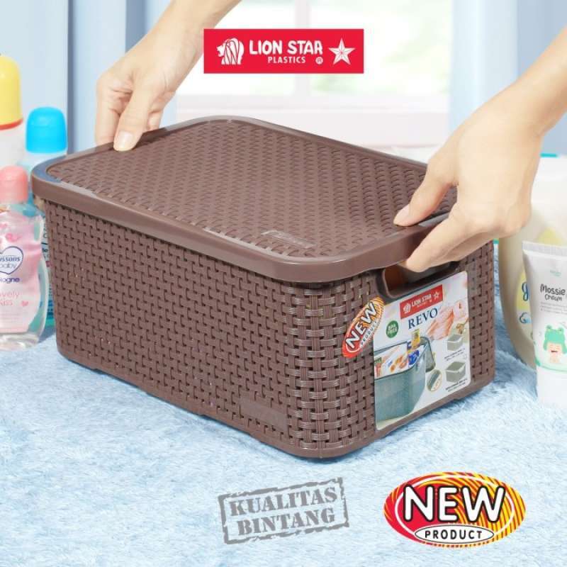 Jual Lion Star Revo Storage Box Kotak Penyimpanan Keranjang Serbaguna ...