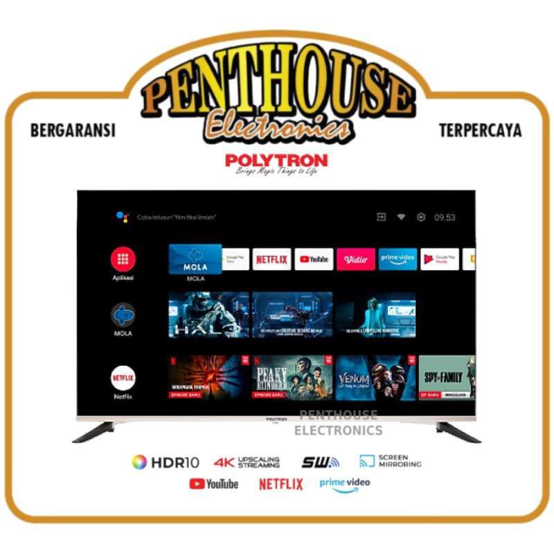 Jual Polytron LED TV 50 Inch PLD 50UG9959 Smart Android 4k HDR di ...
