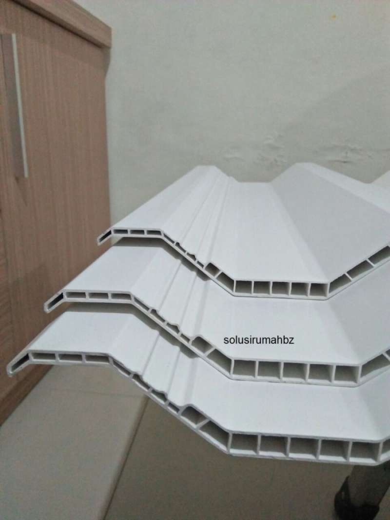 Jual Atap Upvc Tebal 10mm Panjang 1.5m Putih Potong Gelombang Double ...