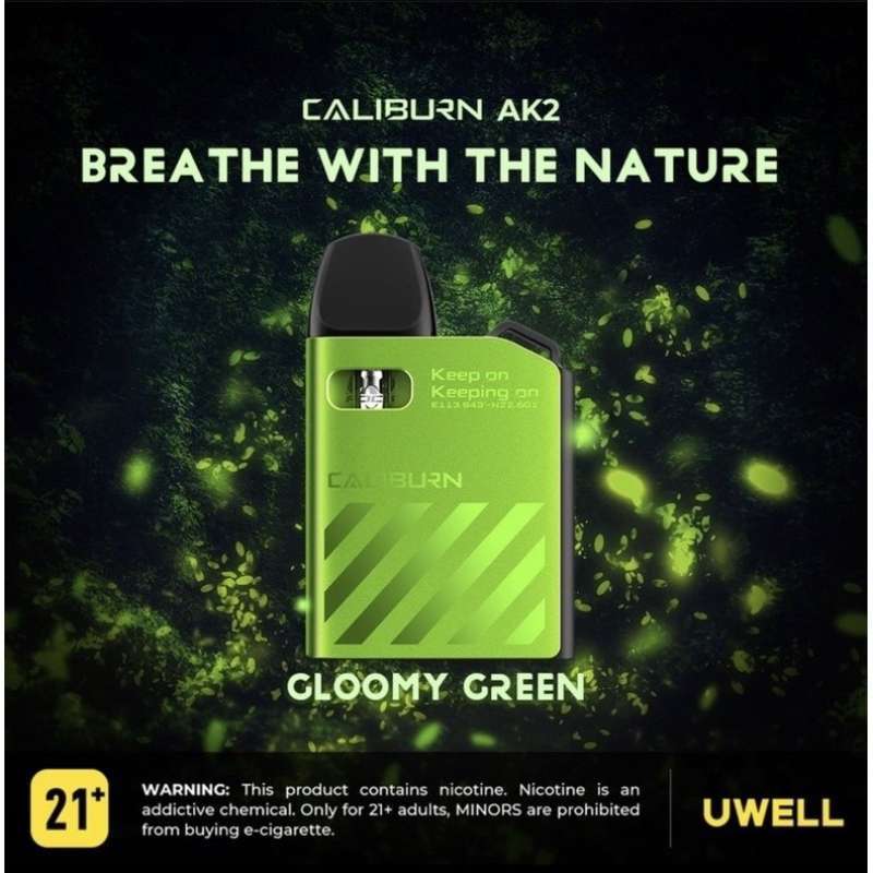 Promo Uwell Caliburn Ak2 Pod System Kit Vape Saltnic Authentic Koko ...
