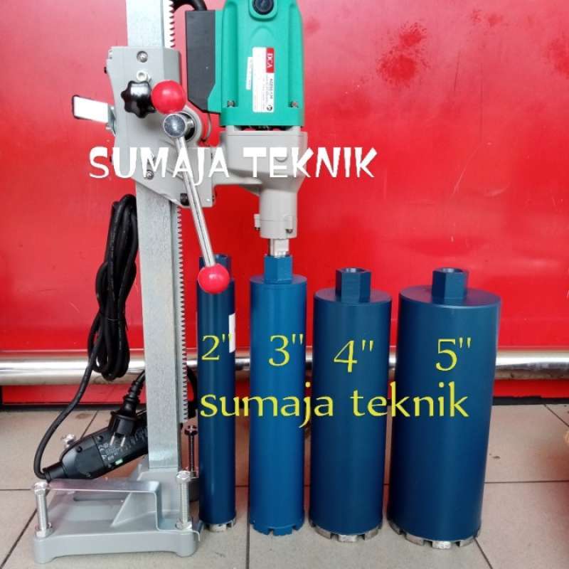 Promo Mesin Coring Beton Azz130 Includ Mata 2 3 4 5 Mesin Koring Diskon ...