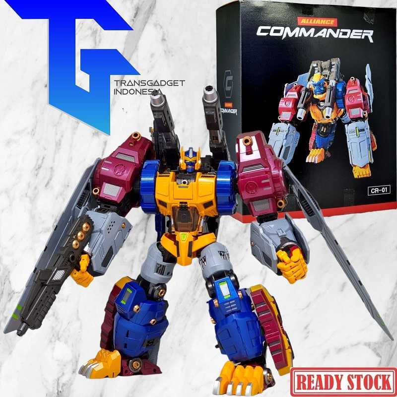 Jual Cr-01 Alliance Commander - Transformers Beast War Gorira Optimus ...