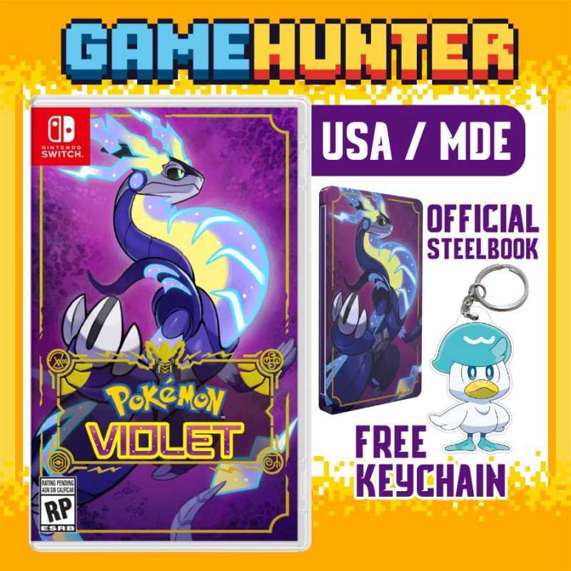 Jual Nintendo Switch Pokemon Violet + Steelcase di Seller GameHunter ...