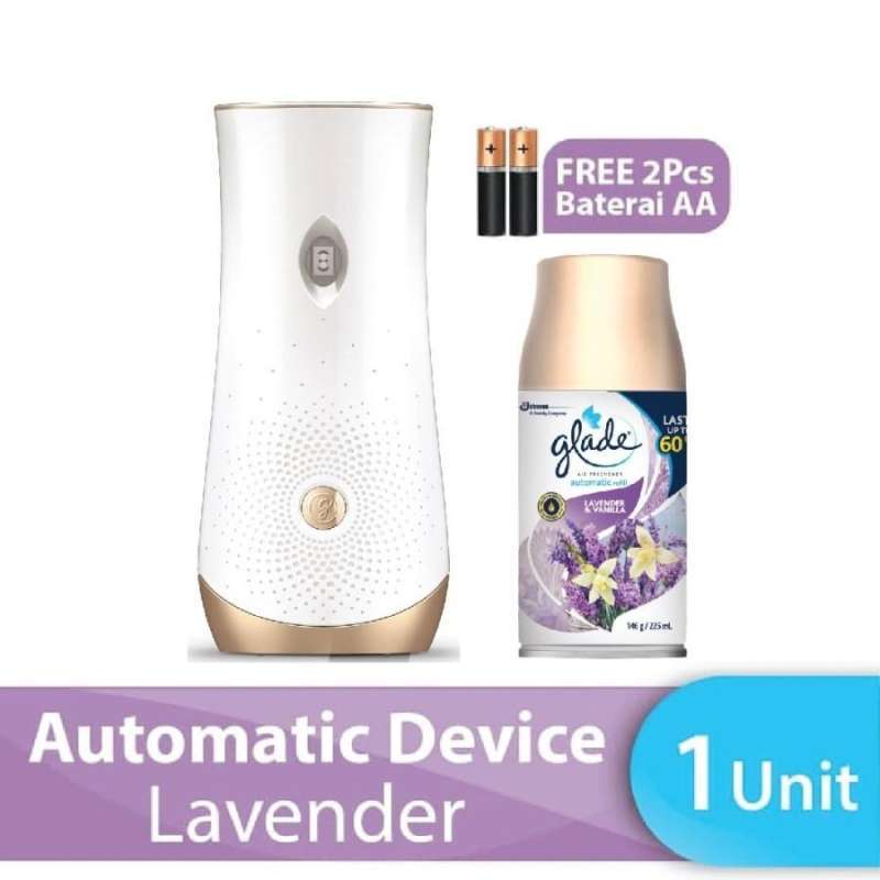 Jual Glade Matic Device + Refill Lavender | Pengharum Ruangan Alat Set Di Seller Barudak Store ...