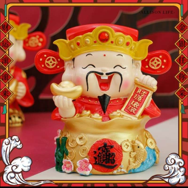 Promo Pajangan Chai Shen/Dewa Rejeki/Chai Sen/Cai Shen/Pajangan Meja ...