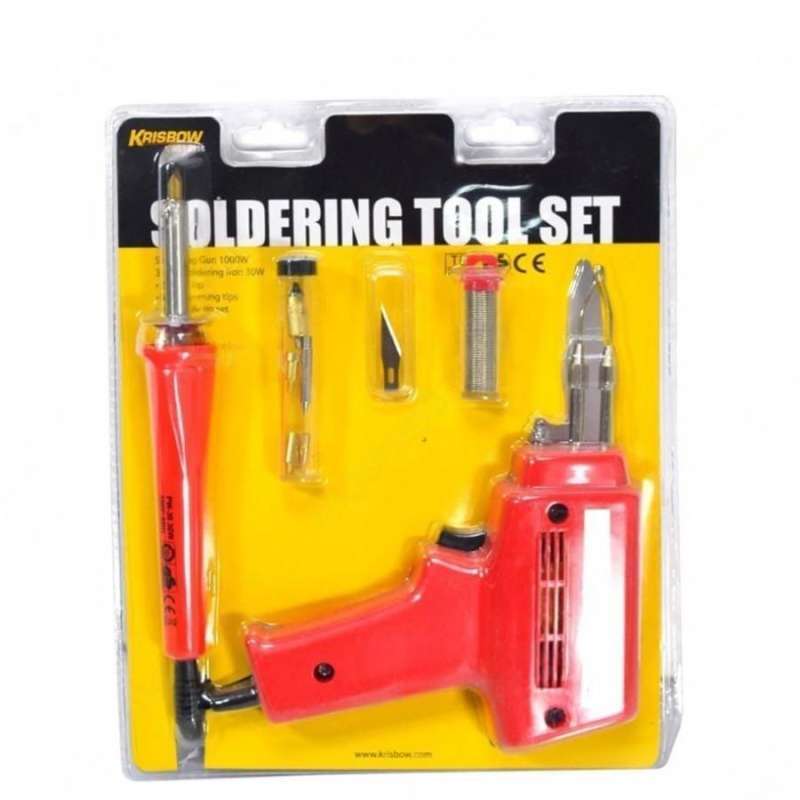 Jual Solder Listrik Set Multifungsi 3 in 1 30 Watt-Krisbow Original di ...