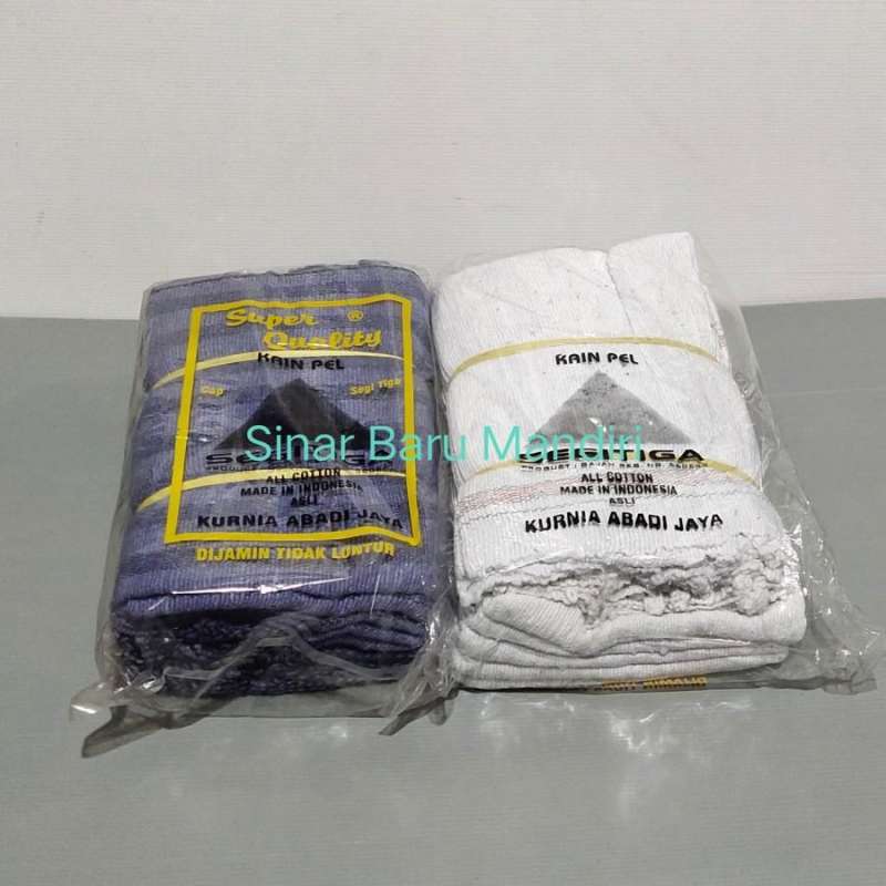 Promo Lap / Kain Pel Besar Warna Putih / Biru Diskon 25% Di Seller ...