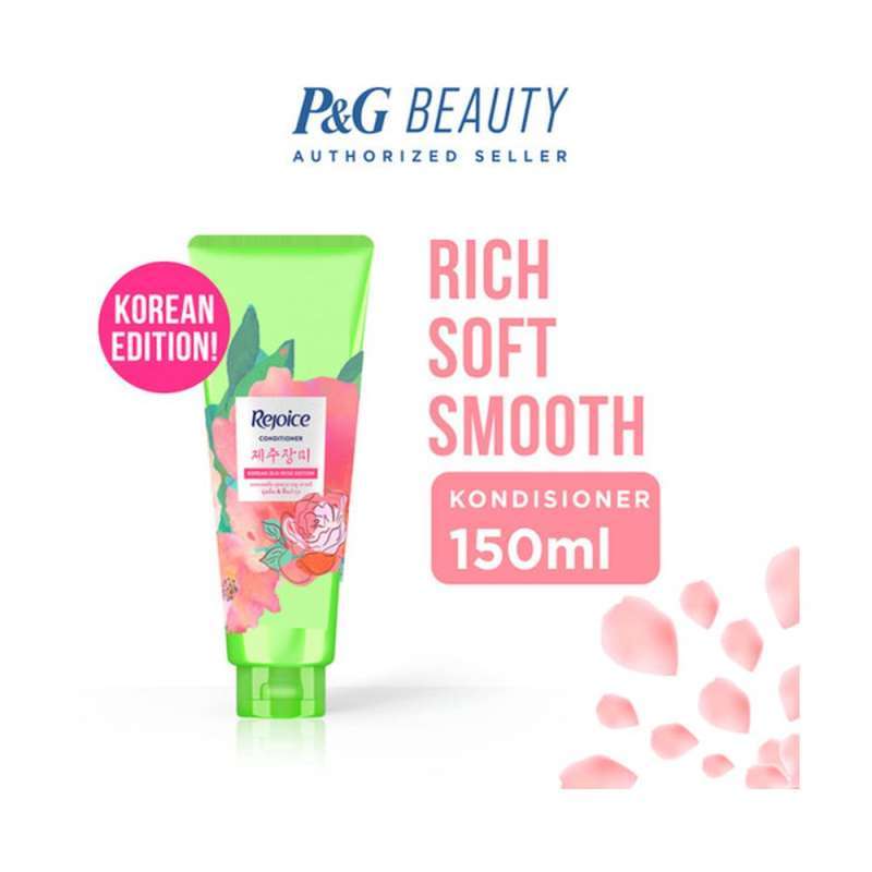 Jual Rejoice Conditioner Korean Jeju Rose Rich Soft Smooth 150 Ml Di Seller Dgoodsstore ...