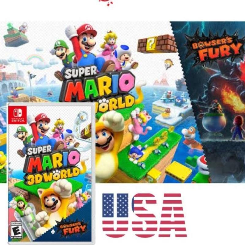 Promo Nintendo Switch Super Mario 3D World / 3DWorld + Browsers Fury ...