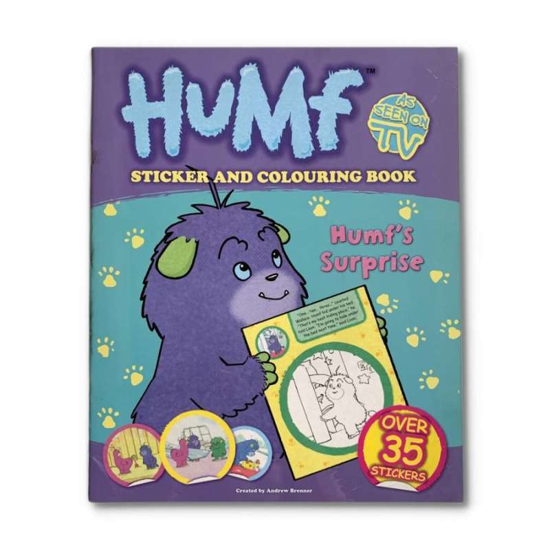 Jual Buku Mewarnai dan Stiker Anak - Humf Sticker and Colouring Book di ...