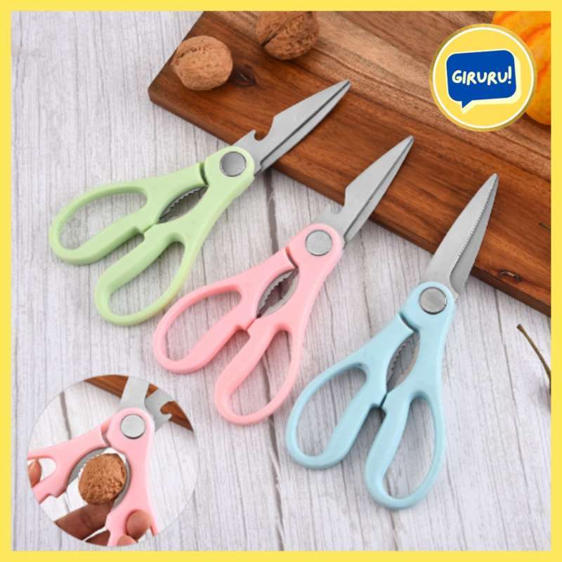 Jual Gunting Dapur Serbaguna / Scissor / Kitchen Scissor Multifunction ...