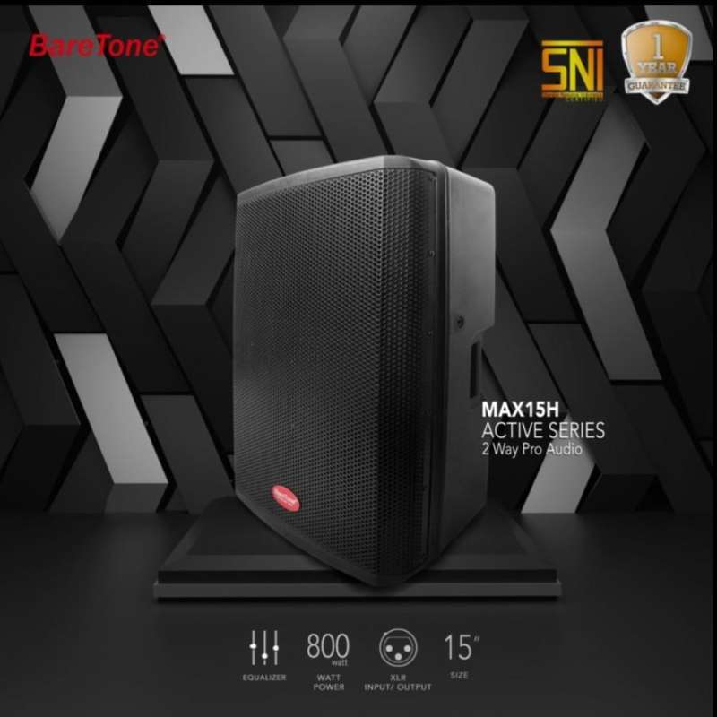 Jual Speaker Aktif Baretone MAX 15 H (800 Watt - MAX15HB) di Seller ...