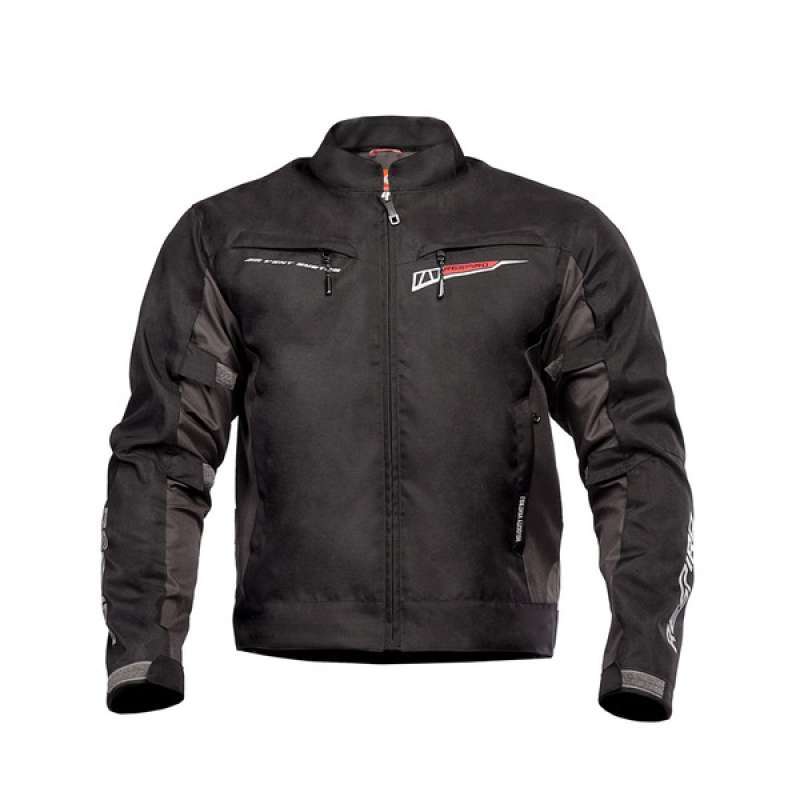 Jual Respiro Velocity Vent R3 Black/Charcoal Jaket Motor Touring Pria ...