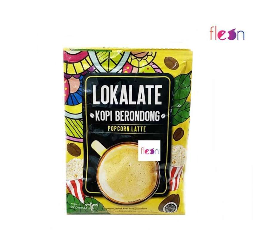 Jual Lokalate Popcorn Latte Kopi Berondong ECERAN di Seller Fleon Shop ...