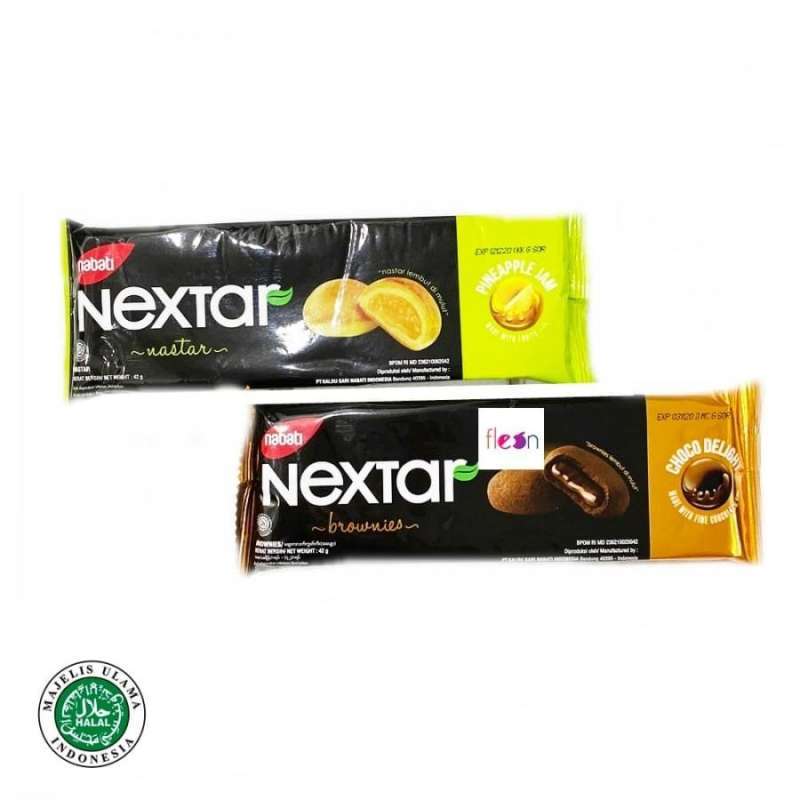 Promo Nabati Nextar Nastar / Strawberry / Choco Brownies 42 Gram Satuan ...