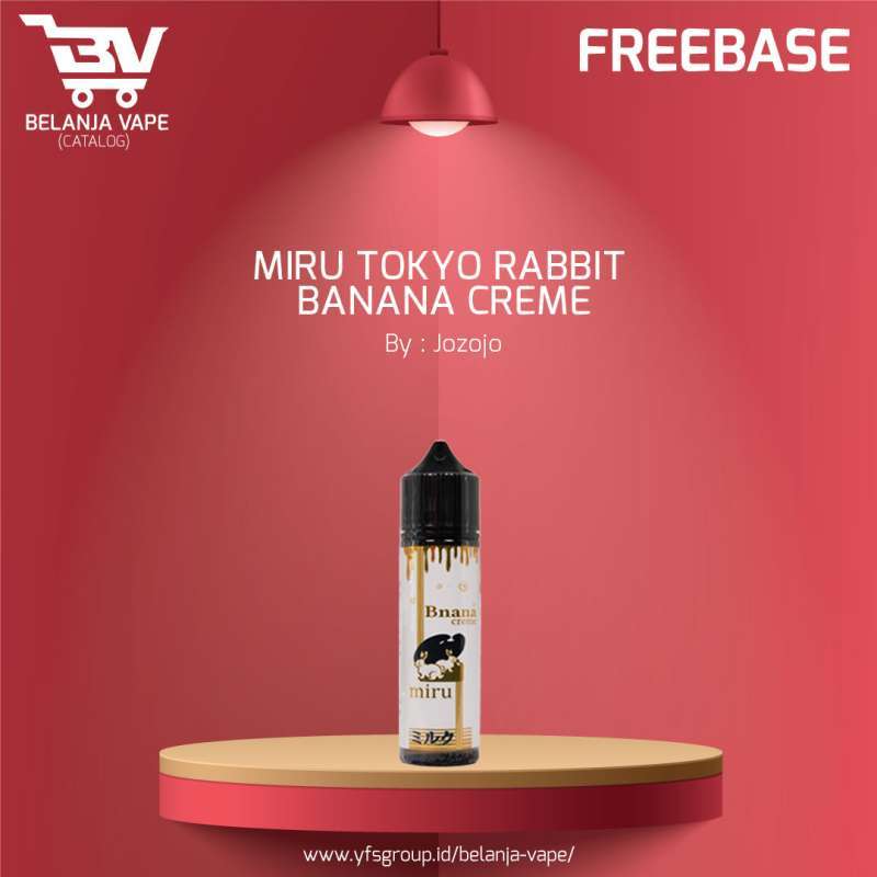 Jual Liquid Miru Tokyo Rabbit 3mg 6mg 60ml By Jozojo Brewery Di Seller ...