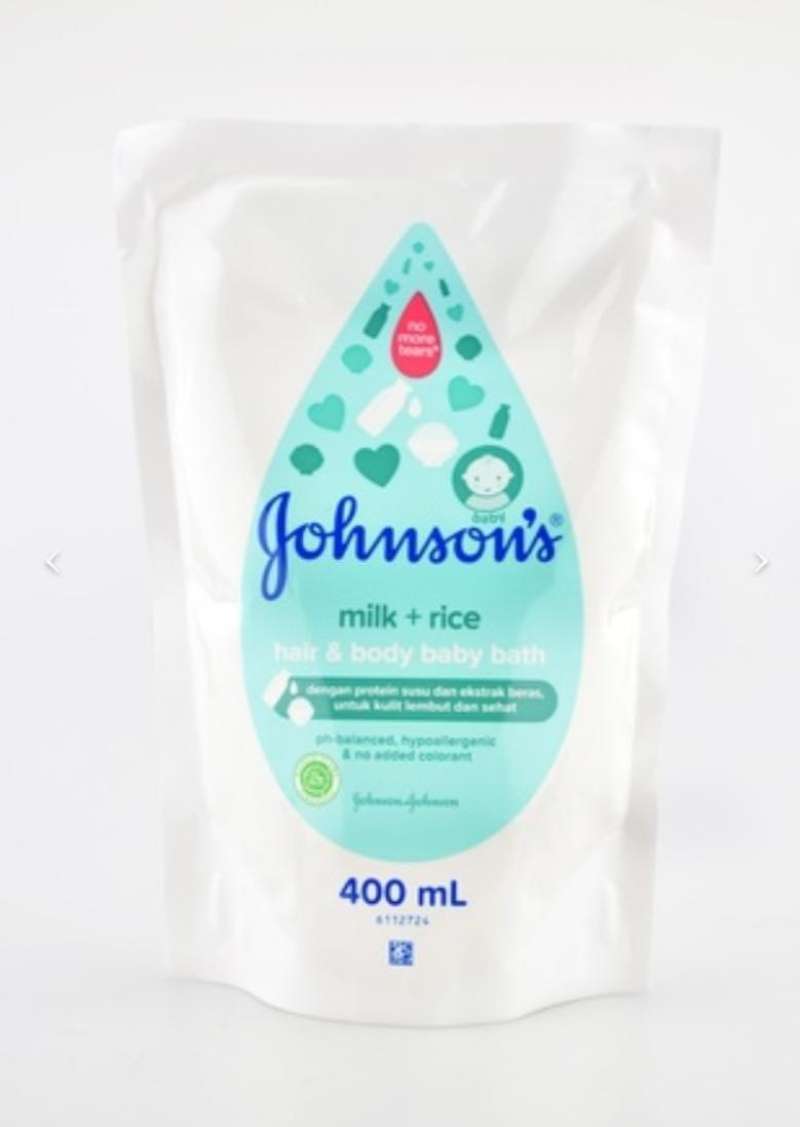 Promo Sabun Bayi Johnson 400 Ml Putih Baby Milk Bath Refill Isi Ulang ...