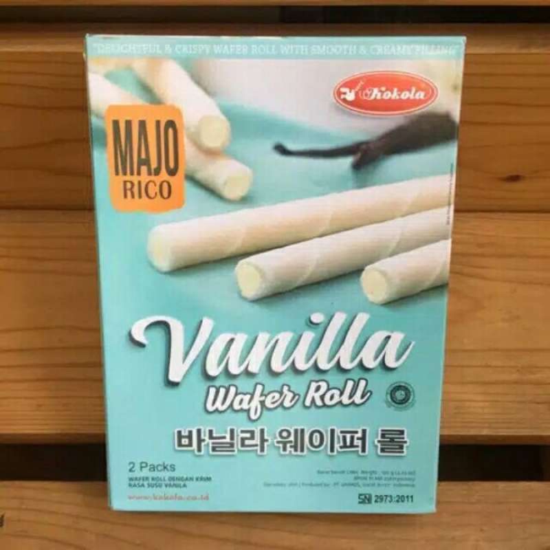 Jual KOKOLA MAJORICO VANILLA WAFER ROLL 120GR di Seller Ranch Market ...