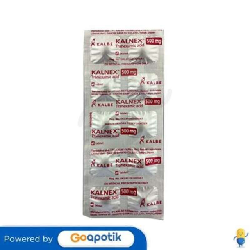Jual KALNEX 500 MG STRIP 10 TABLET di Seller Apotek ArmaJaya - Kota ...